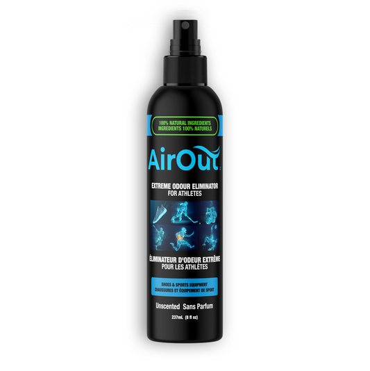 AirOut an unscented odor eliminator made with 100% natural ingredients
